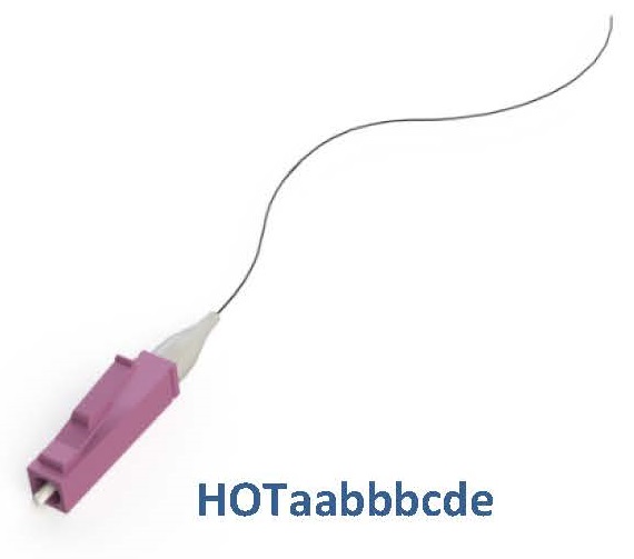 Leviton (Brand-Rex) - HOTLC008001 - FO Pigtail LC SM 8/125 1 Mtr ...